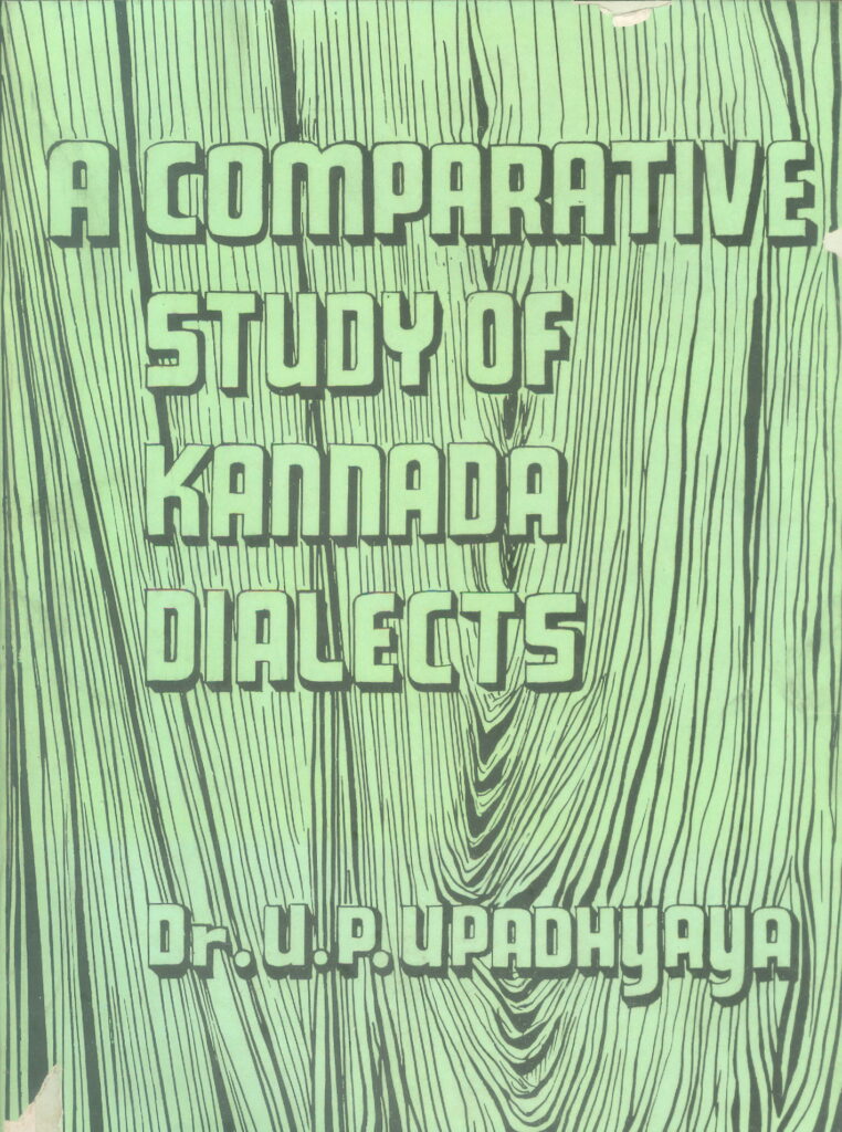 A Comparative Study of Kannada Dialect
