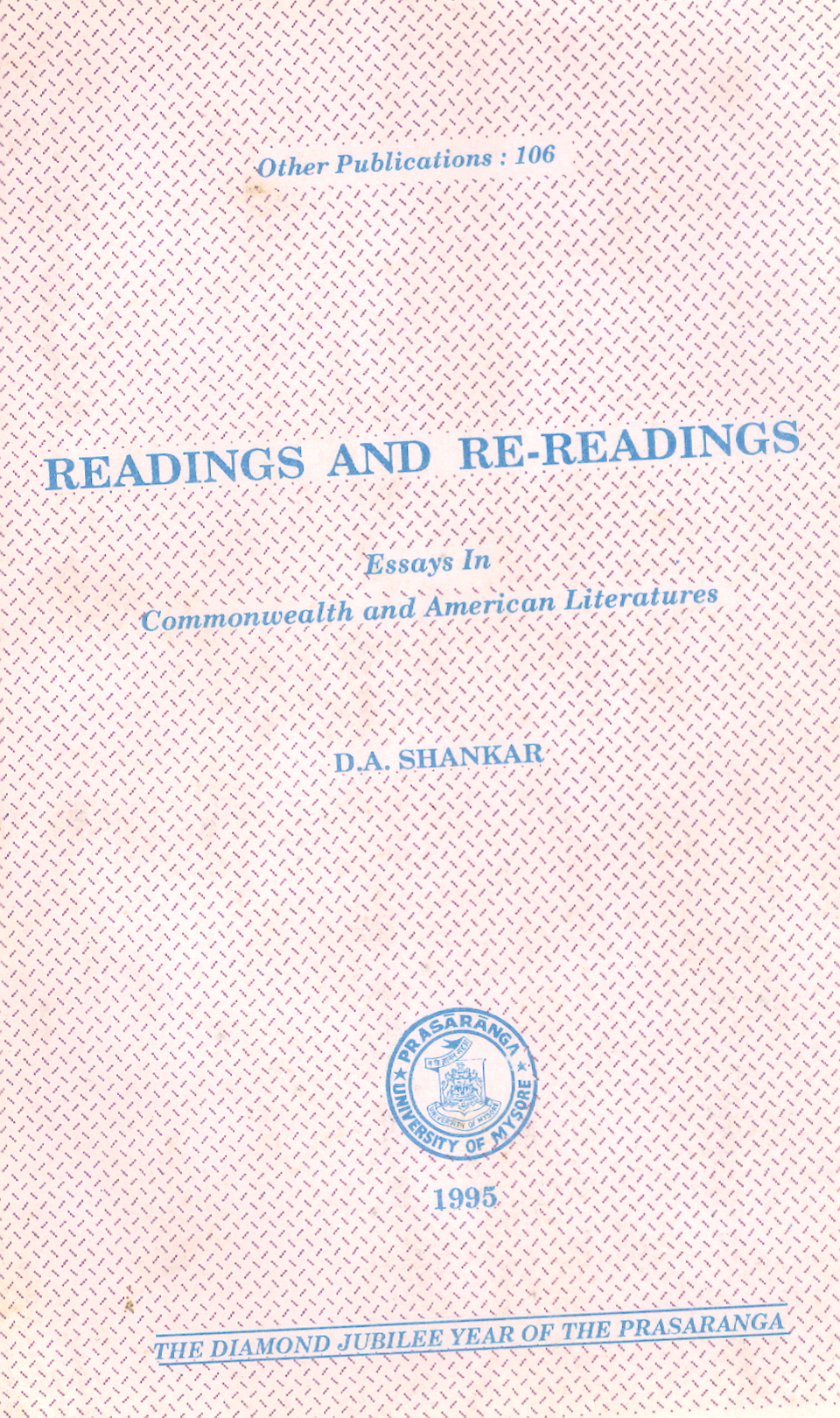 Reading and Re-Readings